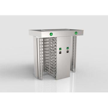 Quality 304 Stainless Steel Full Height Turnstile Automatic Left / Right Double Lane for sale