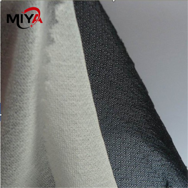 Quality Embroidery Backing Stretch 40gsm Tricot Fusible Interlining for sale
