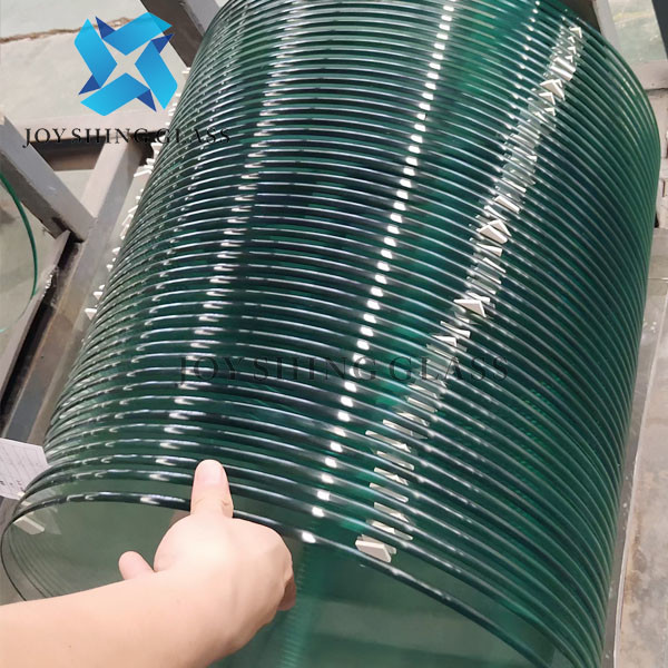 Quality Round Tempered Glass Customized 15mm Toughened Heat Soaked Glass for sale