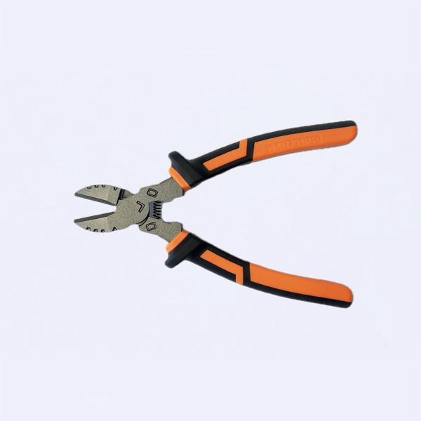 Quality 170mm Side Cutting Wire Stripper Pliers HRC62 Long Handle For Electricians for sale