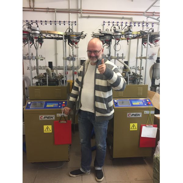 Quality Fully Computerized Circular Knitting Machine for Making Caps and Scarves for sale
