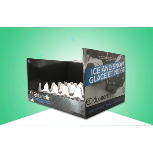 Quality Costco Cardboard PDQ Trays Cardboard Display Box For Selling Ice-grid Stack-up for sale