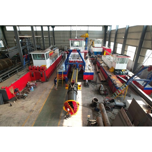 Quality Rotating Cutter Head Dredging Machinery With Centrifugal Or Positive Displacement Pump Self Propelled Dredge for sale