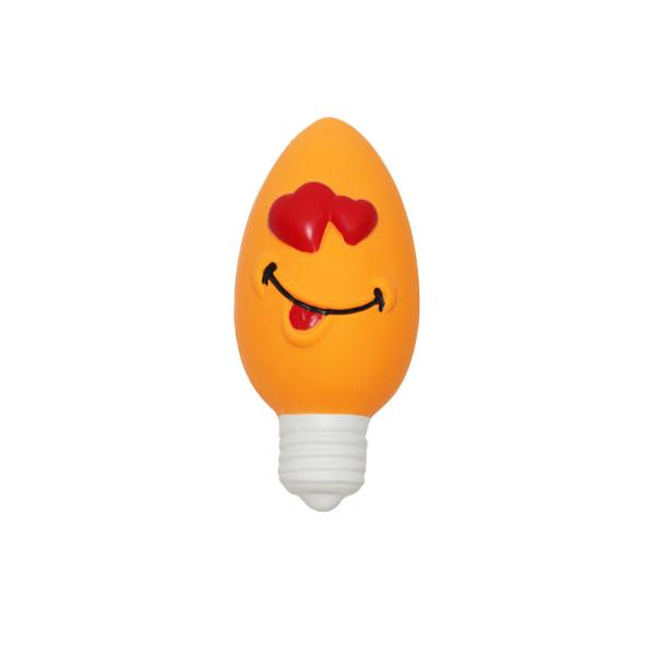 Quality Interactive Chew Face Expression Instinctual Unbreakable Dog Squeaky Toy for sale