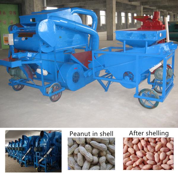 Quality 5000kg/H Groundnut Sheller Carbon Steel Small Peanut Cracking Machine for sale