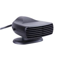 Quality Plastic Black Portable Automobile Fan Heaters for car heating for sale