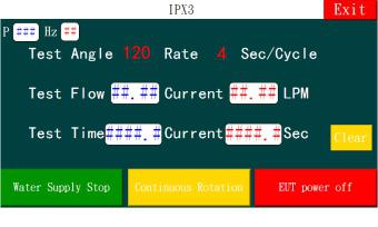 IPX1 / IPX6 Smart Water Supply And Control System Waterproof Test Equipment 1