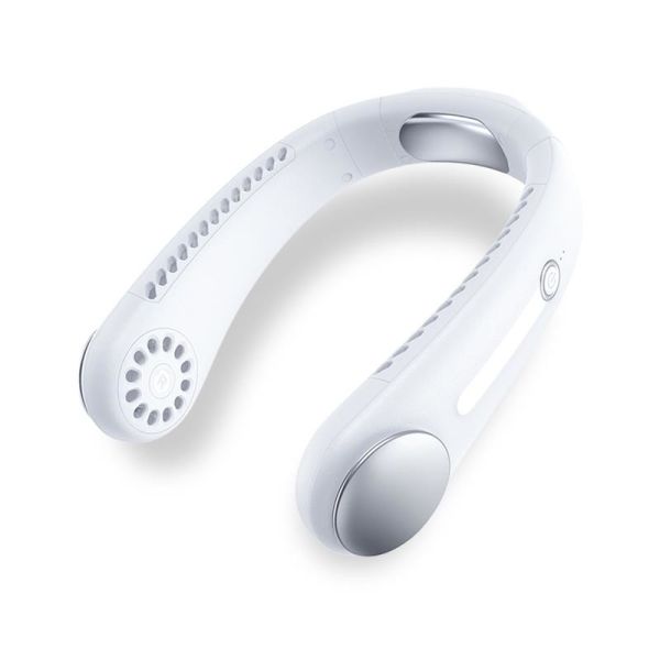 Quality Plastic Hands Free Neck Fan 222*207*58mm 4000mAh Battery Powered for sale