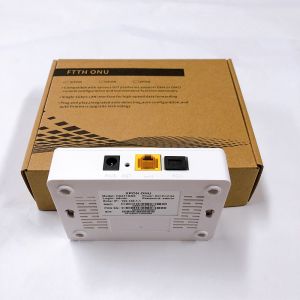 Quality White One Pon Gigabit GPON ONU Switch Mode Automatically for sale