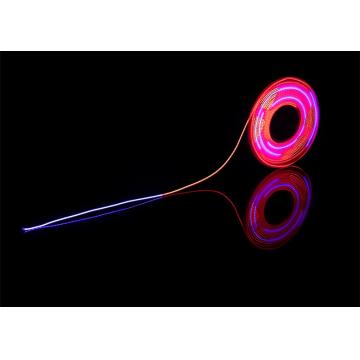 Quality Side Emitting COB Rope 630LED per meter RGB 8mm Flexible Rgb Free Dot Led Light for sale