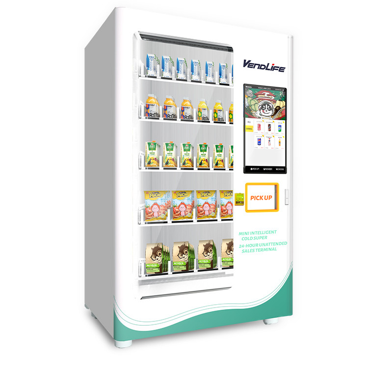 Quality 1700W Elevator Vending Machine , DEX Snack Combo Vending Machine Antioxidation for sale