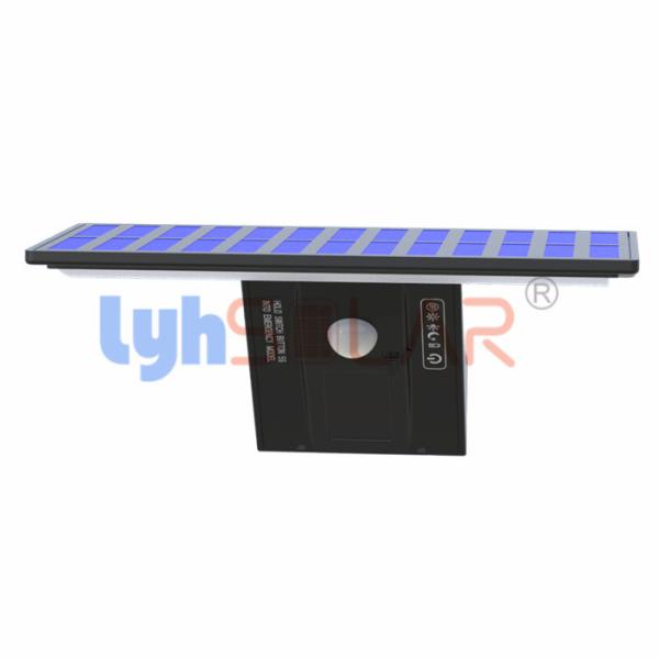 Quality Wall Mounted 4.2W Pir Motion Sensor Wall Light With 2.5Wp Solar Panel for sale