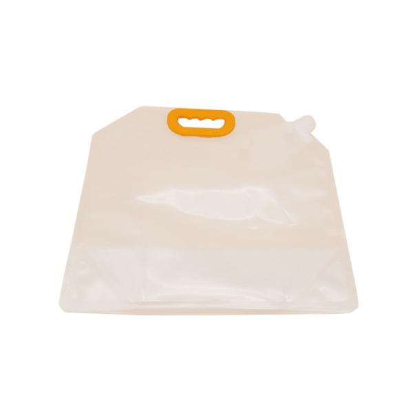Quality LDPE Clear Resealable Drink Pouches Spout Plastic Drinking Water Transparent for sale