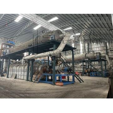 Quality continuous waste tyres pyrolysis machine for sale