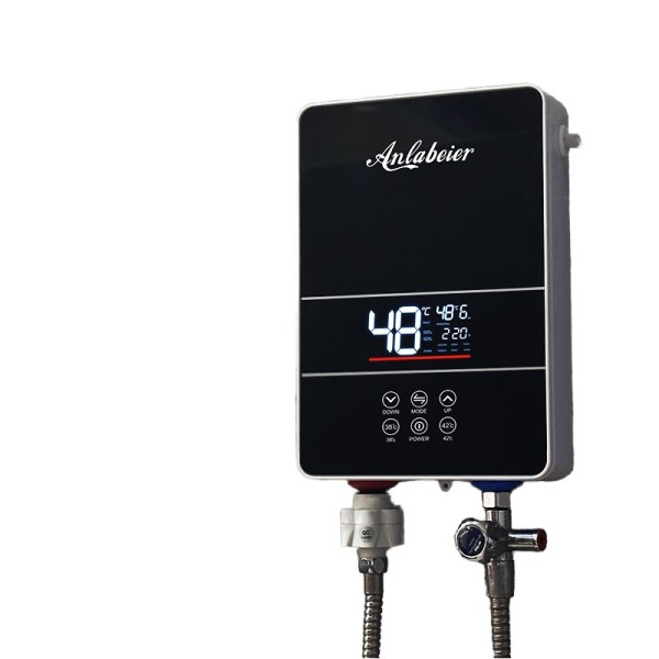 Quality 2024 New Arrival 220V 5KW Commercial Electric Water Heaters Smart Shower Geyser Wall Water Heater Adjustable Power Energy Saving for sale