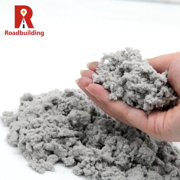 Quality Moisture Content ≤5% Grey Brown Cellulose Fiber For Concrete for sale