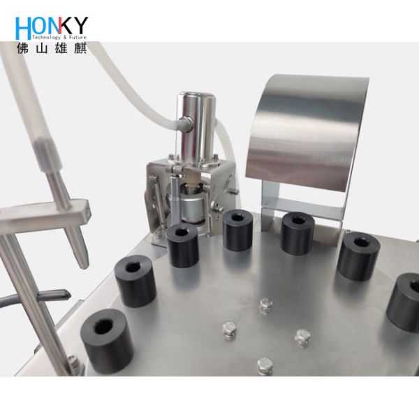 Quality 2400 BPH Semi-Automatic Vial Capping Machine with Ceramic Pump and GMP for sale