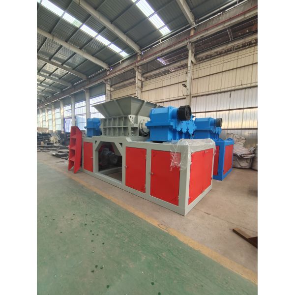 Quality Industrial Shear Plastic Shredder for Multifunctional in Large Solid Waste for sale