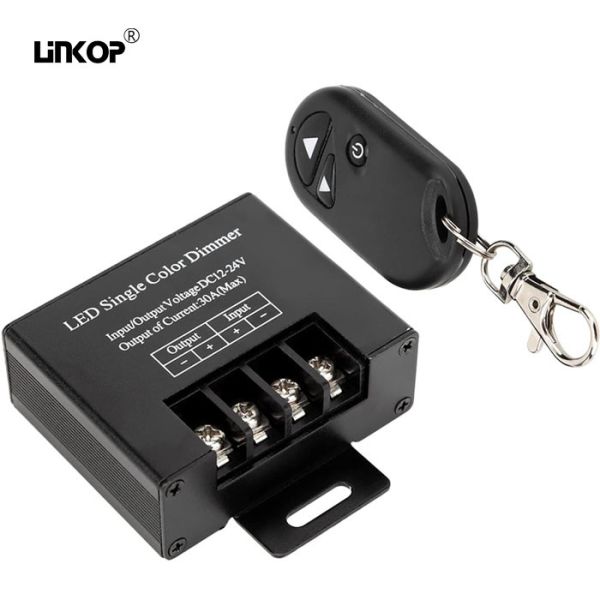 Quality Single Color Light Strip Controller Metal Shell 30a 5-10 Meters Control Distance for sale