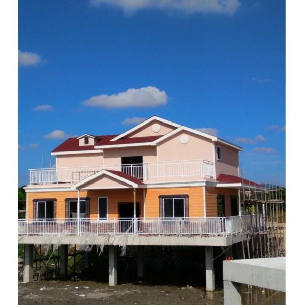 Quality Environmentally Friendly Insulated Prefabricated Light Steel Structure Leisure for sale
