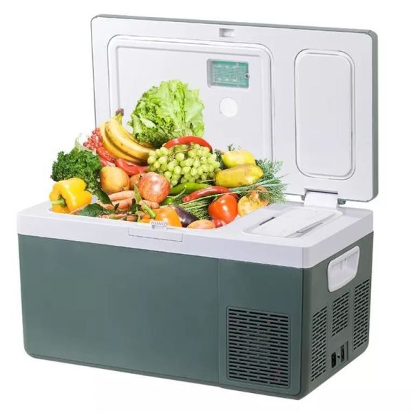 Quality Compressor Truck Fridge AC/DC Portable Refrigerator Small Cooler For Outdoor Camping for sale