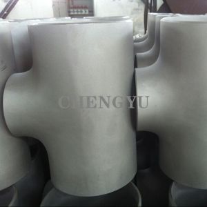 Quality 347H Seamless Butt Weld Tube Fittings ASTM B16.9 Reducing Tee Fitting for sale