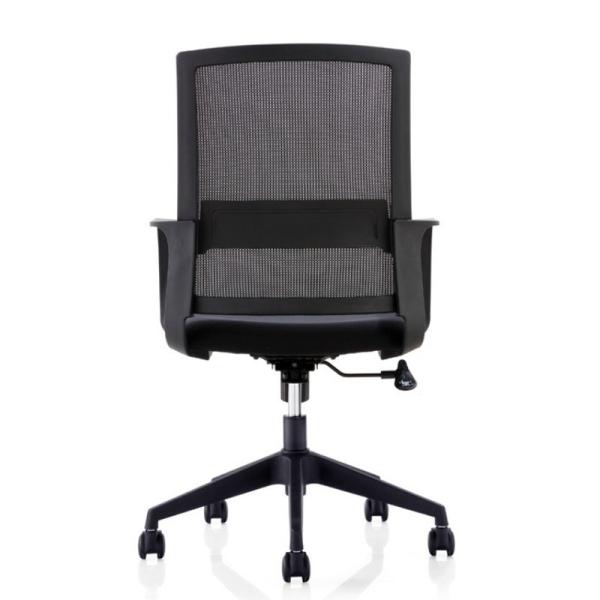 Quality Ergonomic Executive Office Furniture Fabric Mesh Chairs / Conference Room Swivel for sale