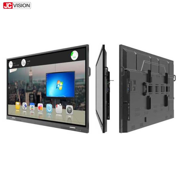 Quality 4K HD Autofocus Interactive Flat Panel Display With Conference EPTZ Webcam for sale