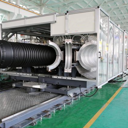 Quality HYPET High Quality HDPE Double Wall Corrugated Pipe Extrusion Machine Manufactur for sale