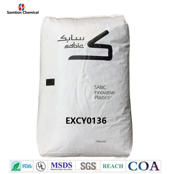 Quality S-Plastic cycoloy EXCY0136 resin an injection moldable PC/ABS blend with non-brominated and non-chlorinated flame retardan for sale