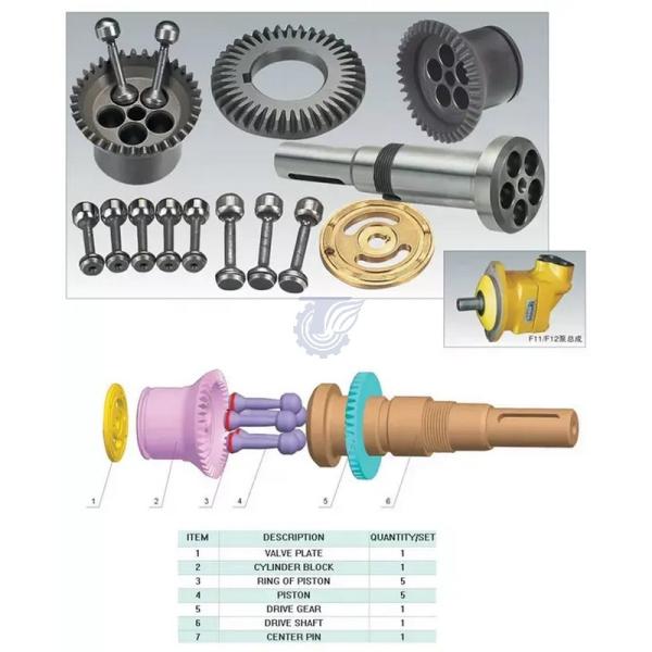 Quality PARK Excavator Hydraulic Pump Parts Repair Kit Durable For F12-250 for sale