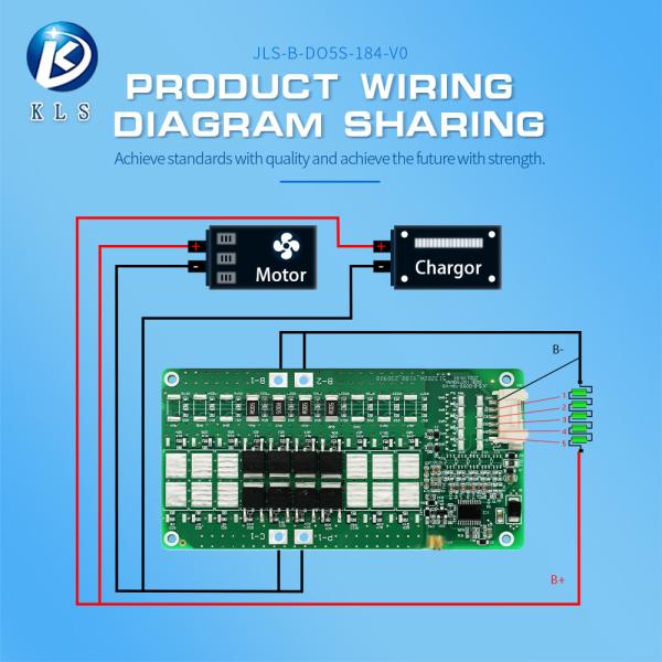 Quality 3s-5s Lifepo4 Start Up Power BMS Board 5a-10a With Lithium Battery Temp Sensor for sale