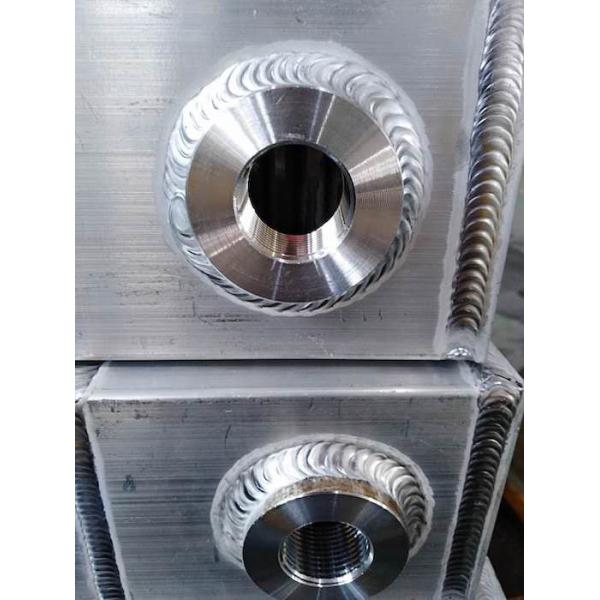 Quality 4.5~271kw compressor after cooler of plate fin air to air heat exchanger for sale