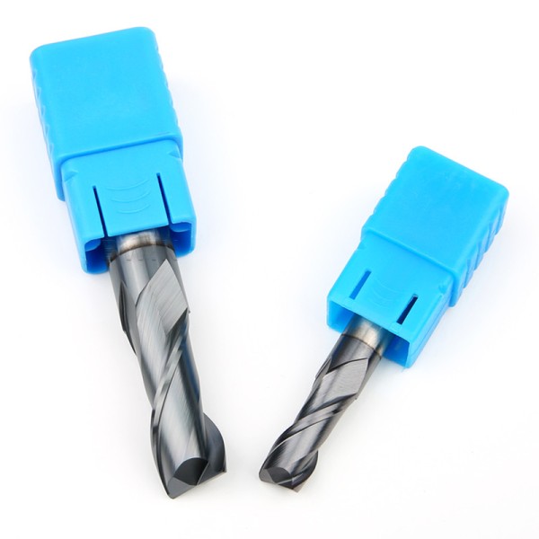 Quality High Strength Tungsten Carbide End Mill Square 2F Ultra Fine for sale