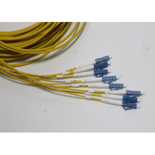 Quality 12 FO Pre Terminated Fiber Optic Cable / SC UPC Trunk Cable Pre Connectorized for sale