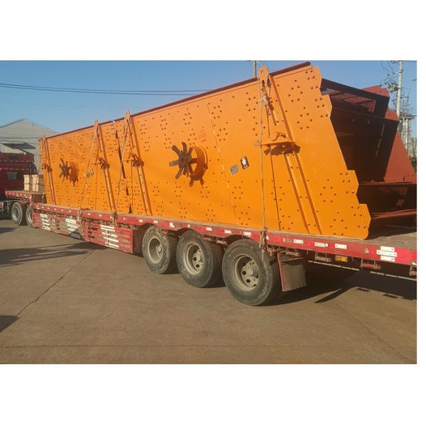 Quality Aggregates Grading Inclined Vibrating Screen Machine 4 Deck Circular Type for sale
