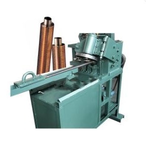 Quality DELLOK Carbon Steel Extruded 415V 10FPI Tube Finning Machine for sale