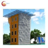 Quality Trampoline Park Outdoor Bouldering Wall Gym Artificial Climbing Wall ISO9001 for sale