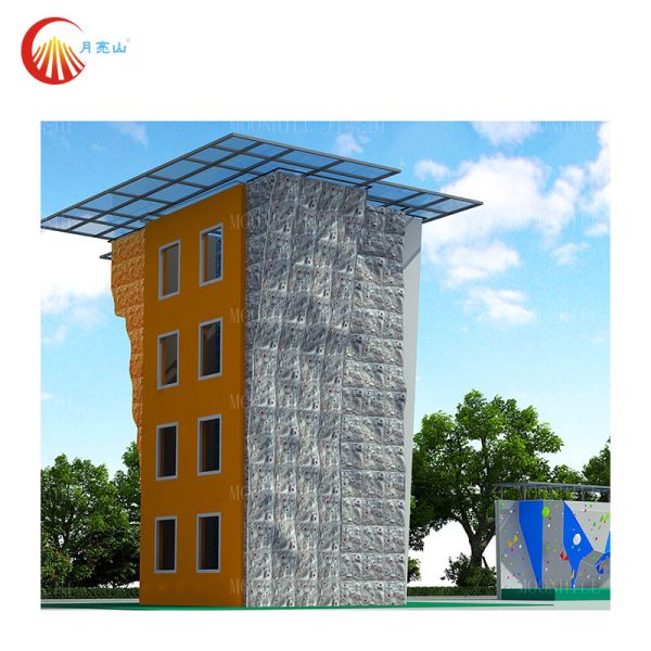 Quality Trampoline Park Outdoor Bouldering Wall Gym Artificial Climbing Wall ISO9001 for sale