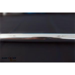 Quality Sliver Mirror Polished Aluminium Profile For Bacony Rail Polished Aluminum for sale