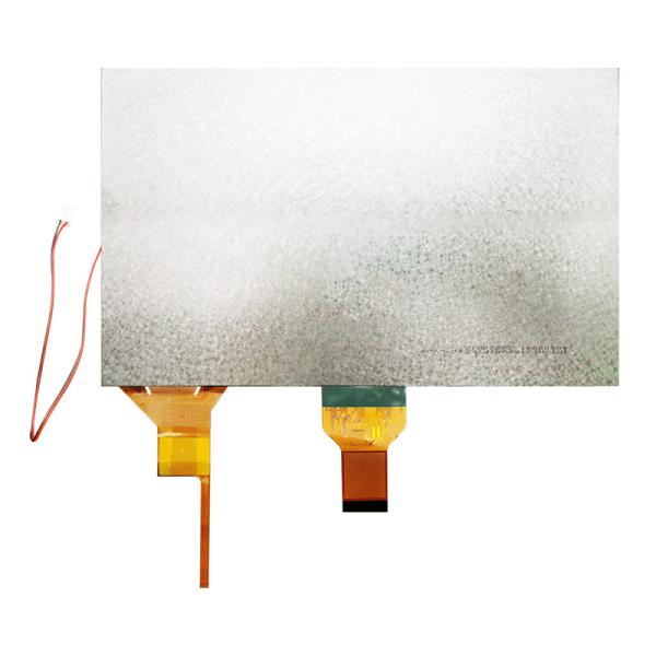 Quality 10.1 Inch High Brightness TFT LCD With CTP | 1024x600 Resolution LVDS Interface for sale