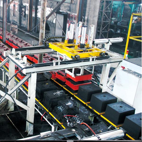 Quality 10T High Pressure Moulding Line Automatic Foundry Casting Machine 2800X1800X3200 for sale
