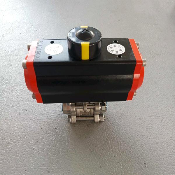 Quality Pneumatic Single Acting Spring Return Actuator Butterfly Valve Ball Valve for sale