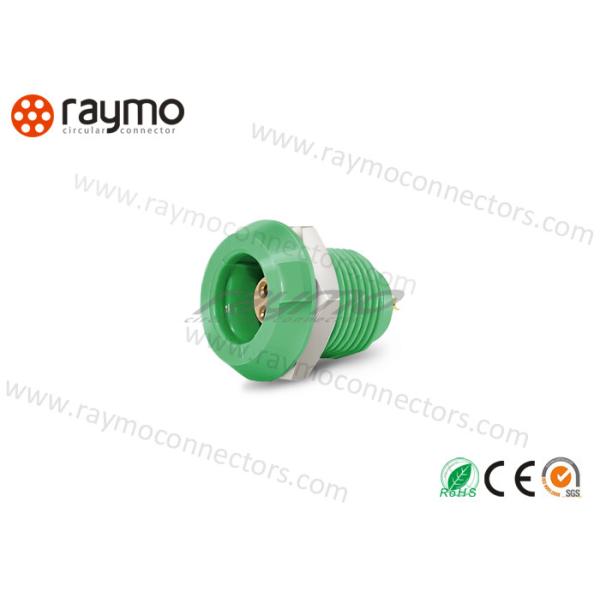 Quality Nut Fixing Circular Push Pull Connector Compact Size Lightweight PC Housing for sale