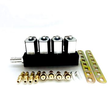 Quality Fuel Injection System LPG CNG Injector Rail 3 Ohm Resistance LN-LIG1S for sale