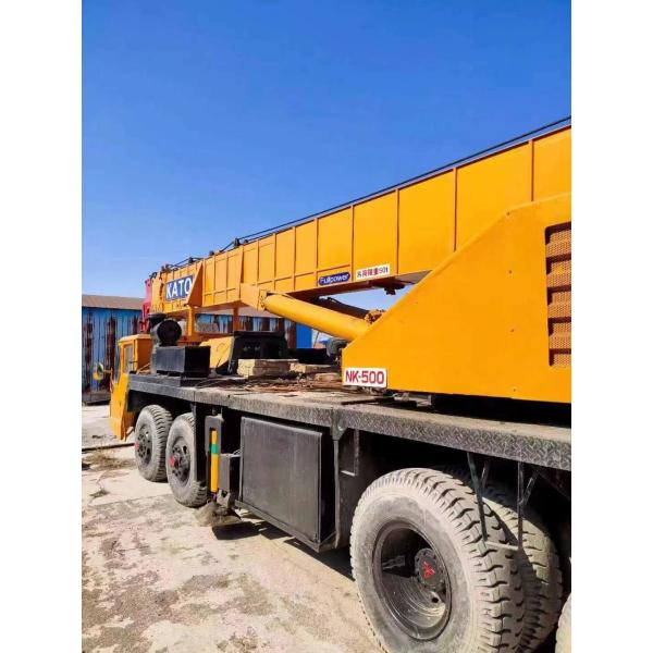 Quality Used KATO NK500 Crane 2023 Low Hours Good Condition Worldwide Shipping for sale