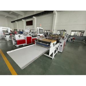 Quality Euro Tissue Plastic Bag Making Equipment 65 Bags/Min 15kw 450mm for sale