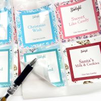 Quality Heat Transfer Logo Custom Dtf Printing Label Christmas Window Decorations for sale