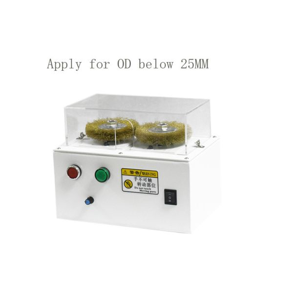 Quality ISO9001 AC220V 50 / 60HZ Electric Wire Brush Machine for sale