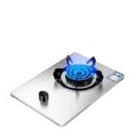 Quality 220v Easy Clean Auto-Ignition Gas Stove For Indoor Cooking Kitchen Appliance for sale